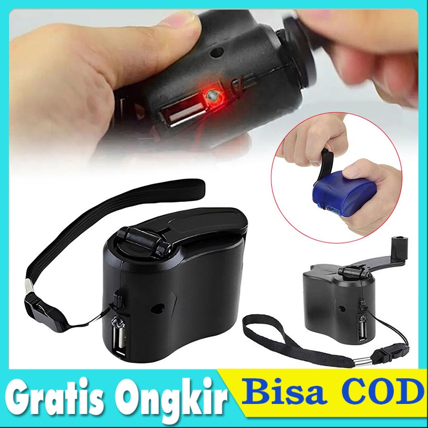 Jual Charger Engkol Darurat Universal Tanpa Listrik - Cocok untuk Semua ...