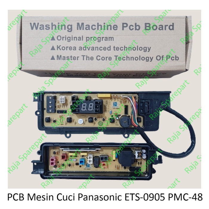 Jual PCB/Panel/PCB Mesin Cuci Panasonic ETS-0905 PMC-48 | Shopee Indonesia