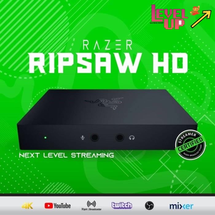 Jual Razer Ripsaw HD Capture Card for Streaming | Shopee Indonesia