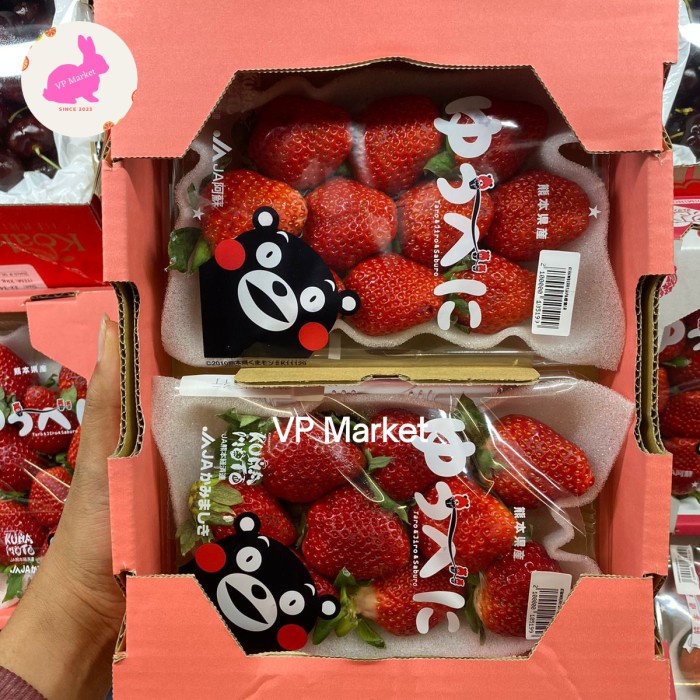 Jual Strawberry Japan 250g | Pack | Shopee Indonesia
