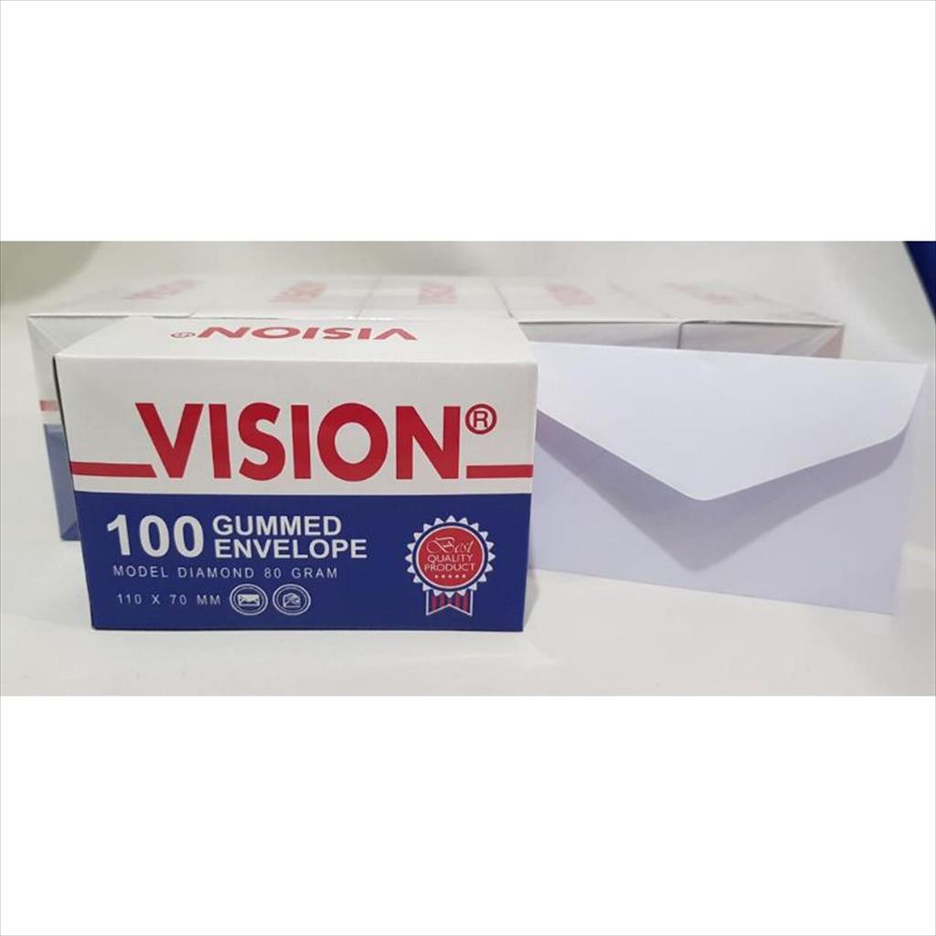 Jual Amplop Putih / Amplop Polos / Amplop mini Vision | Shopee Indonesia