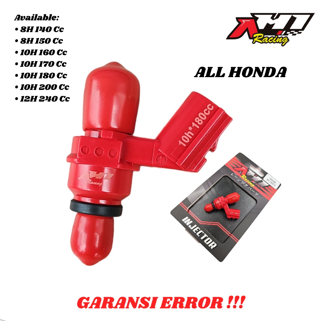 Jual INJECTOR INJEKTOR AH1 RACING 6 8 10 12 HOLE HONDA BEAT VARIO 110 ...