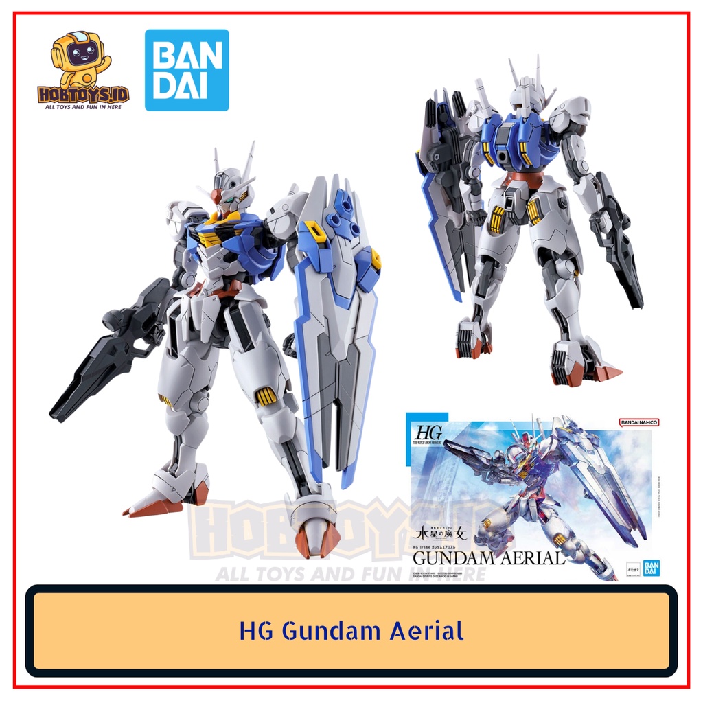 Jual Bandai Gunpla Model Kit HG Aerial | Shopee Indonesia