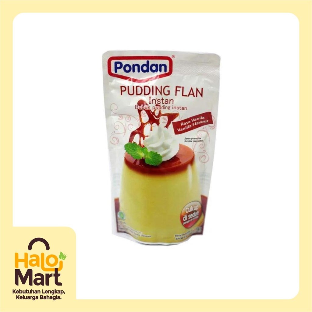 Jual Pondan Pudding Flan Vanilla [100 g] | Shopee Indonesia