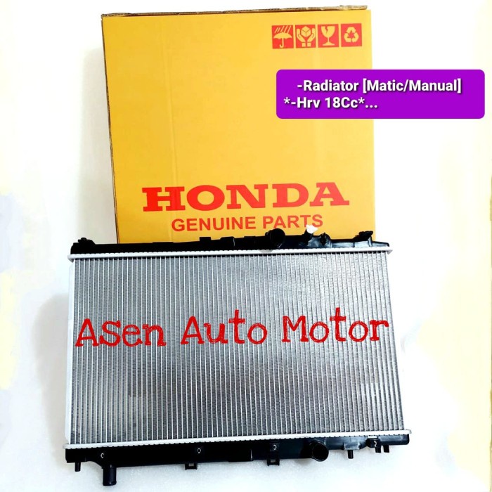 Jual Radiator Assy Honda HRV 1.8 1800CC matic manual Original | Shopee ...