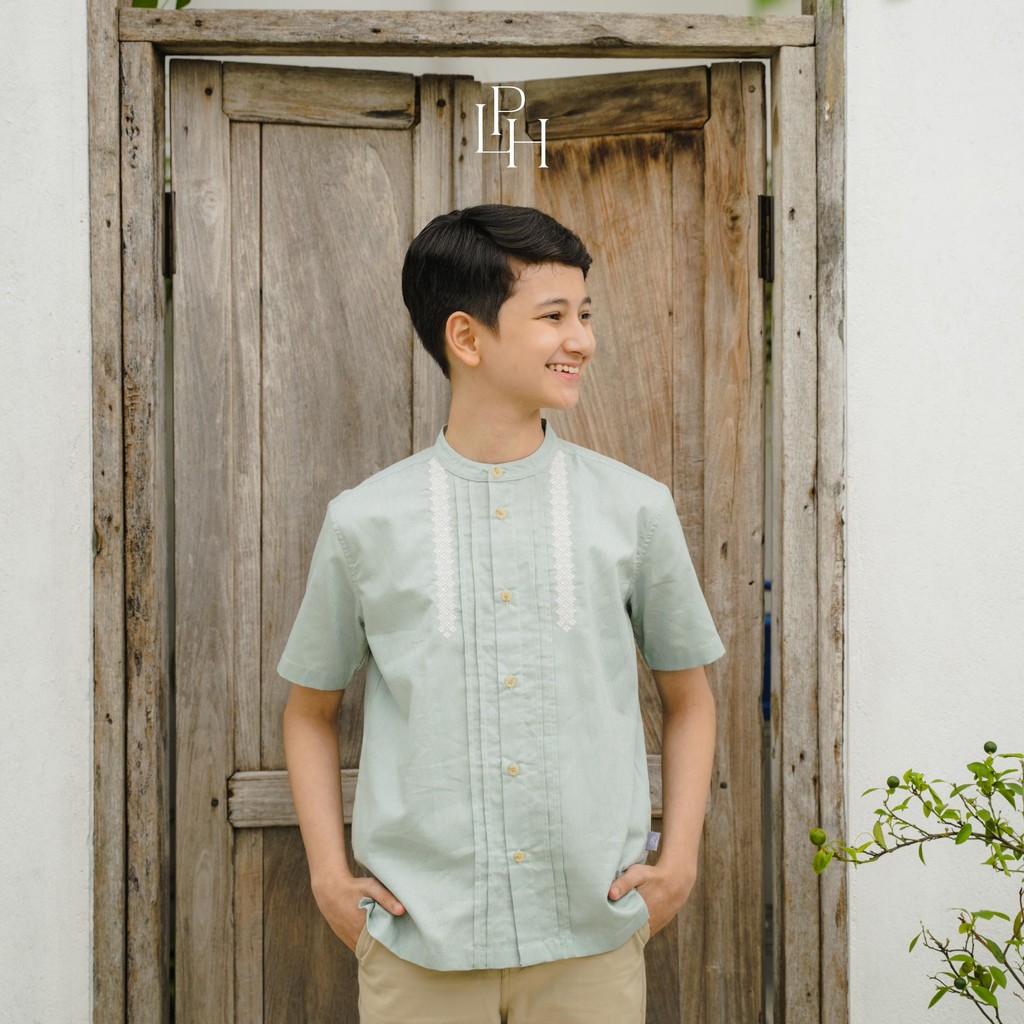 Jual Little Palmerhaus - Baju Lebaran 2025 - Fayed Koko Shirt (Baju ...
