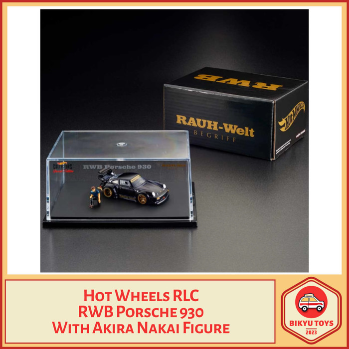 Jual Hot Wheels RLC RWB Porsche 930 with Akira Nakai Figure Figurine ...