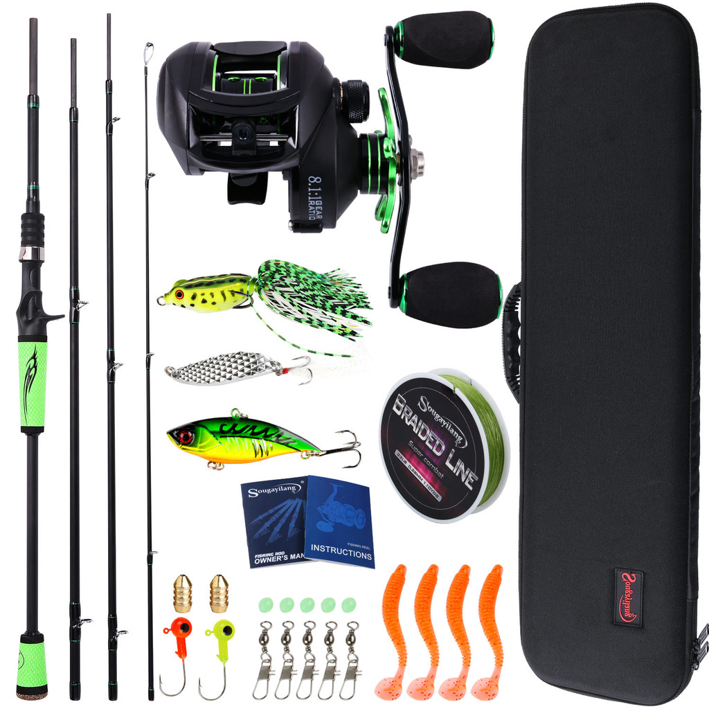 Jual Sougayilang Speed Bass Fishing Rods Porable Light Weight High ...