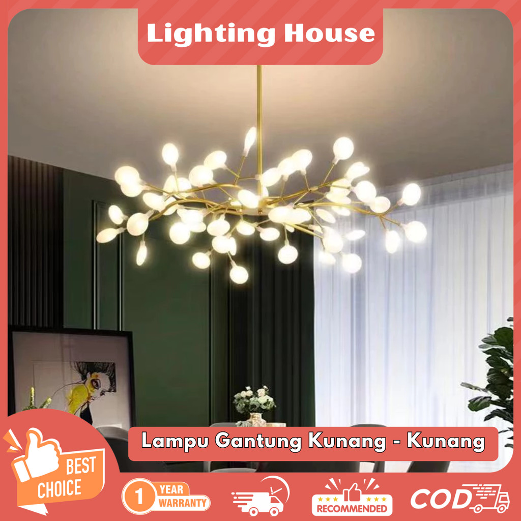 Jual Lighting House⭐Garansi 1 Tahun⭐️Lampu Hias Gantung Desain Kunang ...