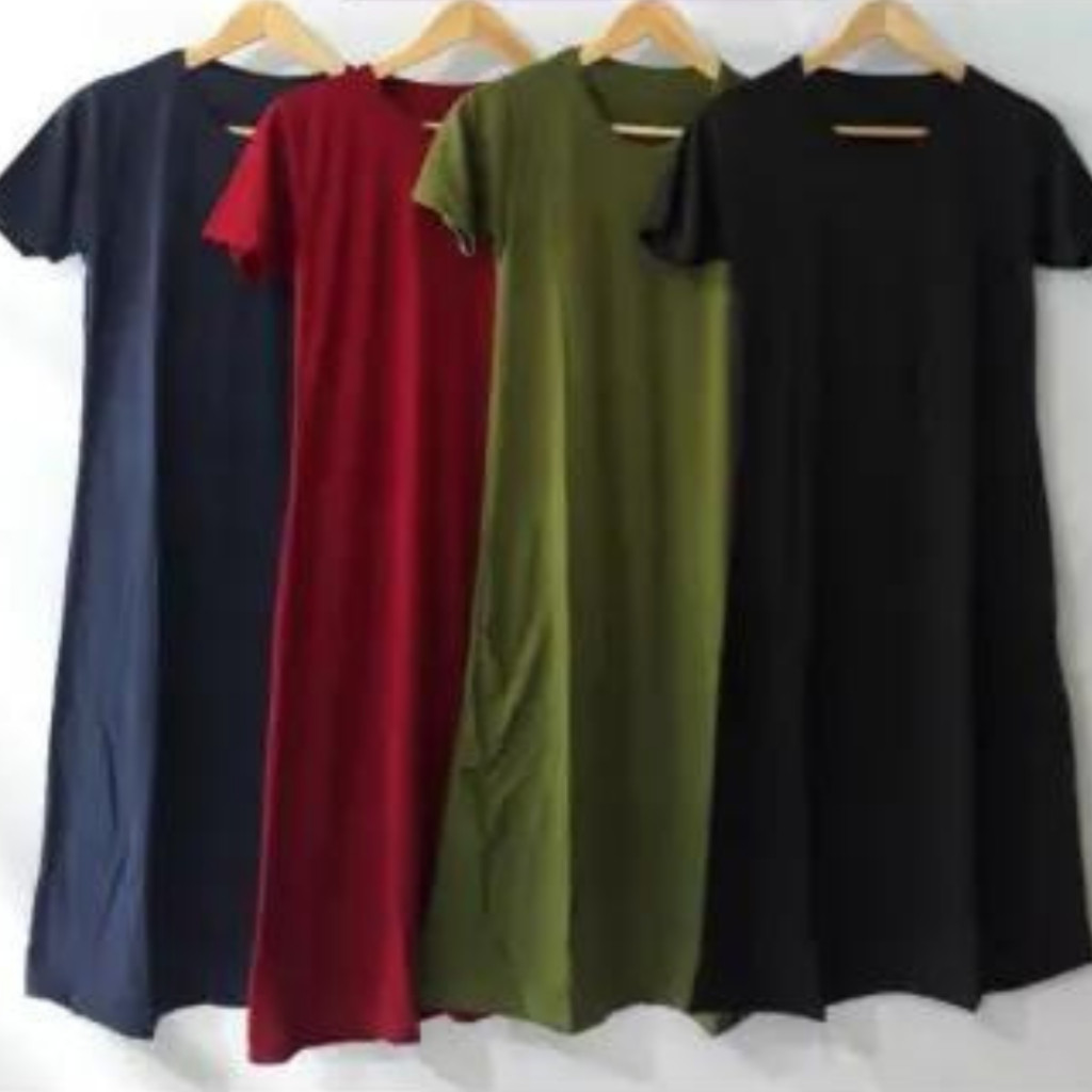 Jual PROMO DRESS MOLA/DRESS WANITA/DRESS LENGAN PENDEK/ DREES SELUTUT ...