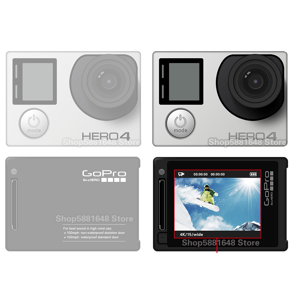 Jual (Used) Gopro hero 4 silver 4k Ultra HD action camera WiFi ...