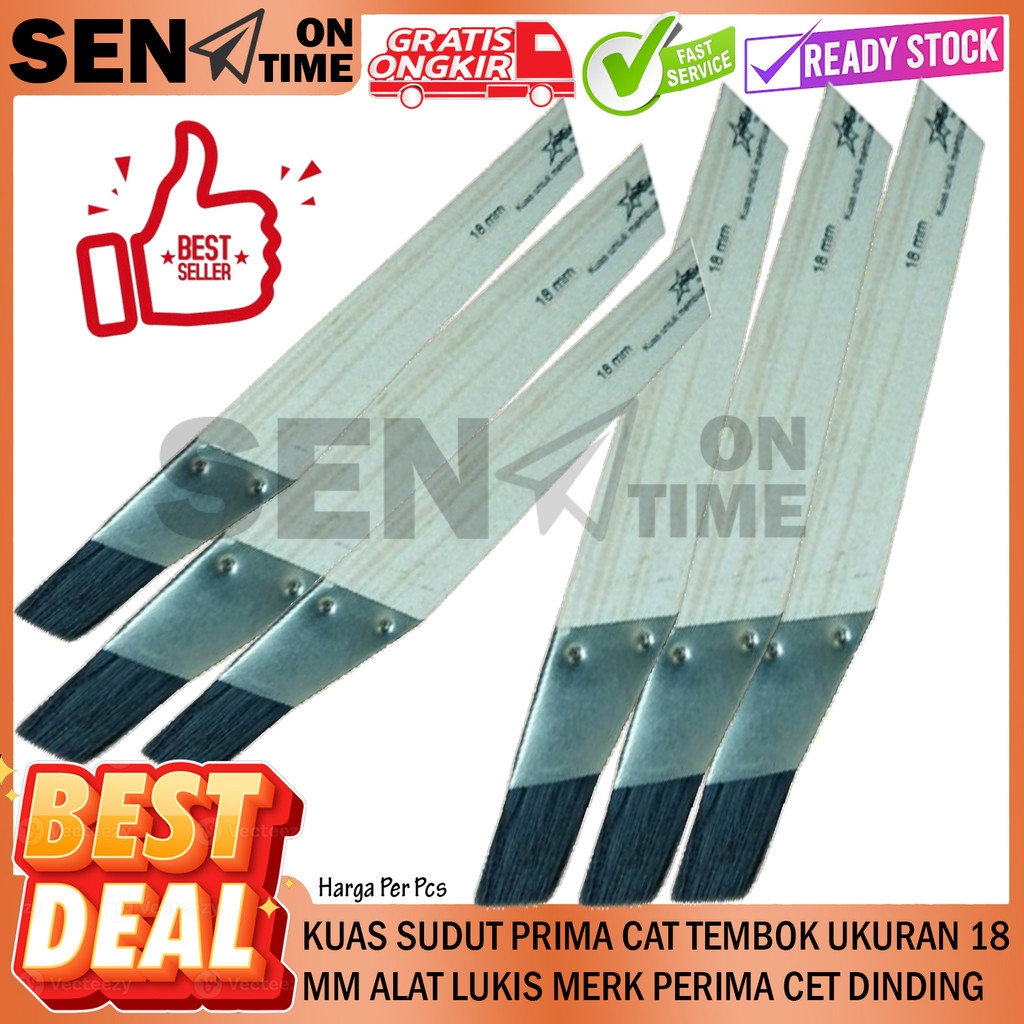 Jual Prima Kuas Sudut Mengecet Melukis Brush Minyak Brus Gambar Garis ...