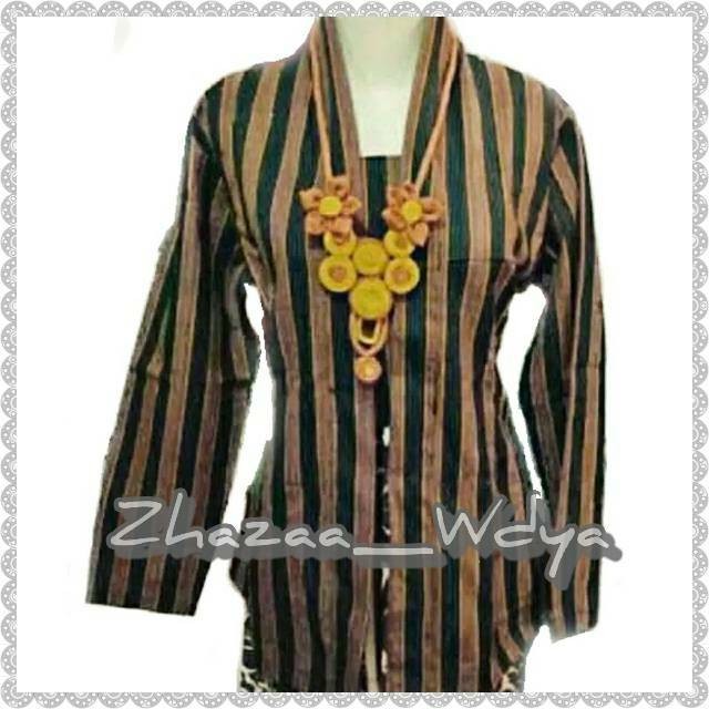 Jual LURIK Baju Kebaya Lurik Cewek Model Kutu Baru | Shopee Indonesia