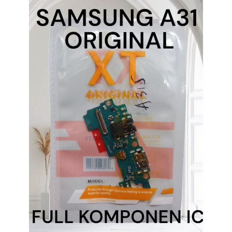 Jual PAPAN CHARGER + IC SAMSUNG A31 A315F +CON H/F+MIC+IC (GALAXY A31)ORIGINAL / Flexi Flexibel ...