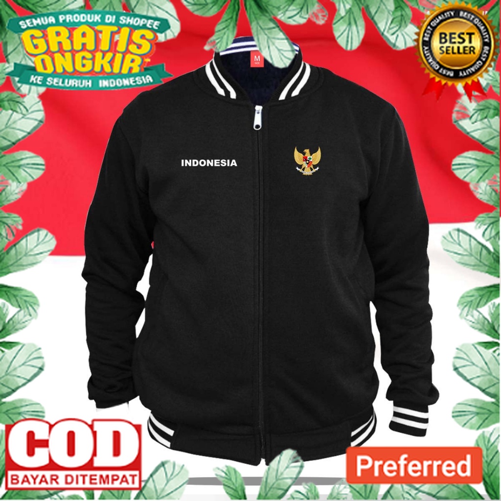 Jual JAKET MODEL BARU STYLE TRENDY /Jaket Basebaal Varsity 17AGUSTUS ...