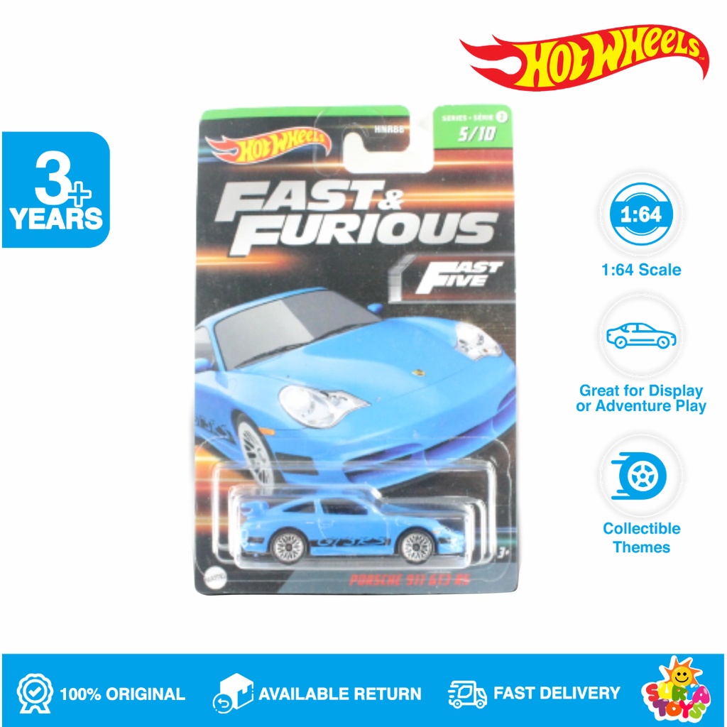 Jual Hot Wheels Fast & Furious Basic Series 2 - Porsche 911 GT3 RS ...