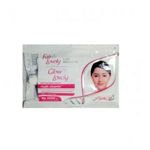 Jual Fair & Lovely Multivitamin sachet series Facial Wash Multivitamin Cream 9gr - Glow & Lovely ...