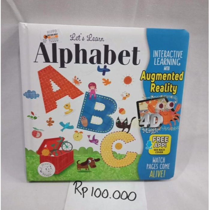 Jual Let's Learn ALPHABET ABC Augmented Reality Book Interactive Learn BBW | Shopee Indonesia