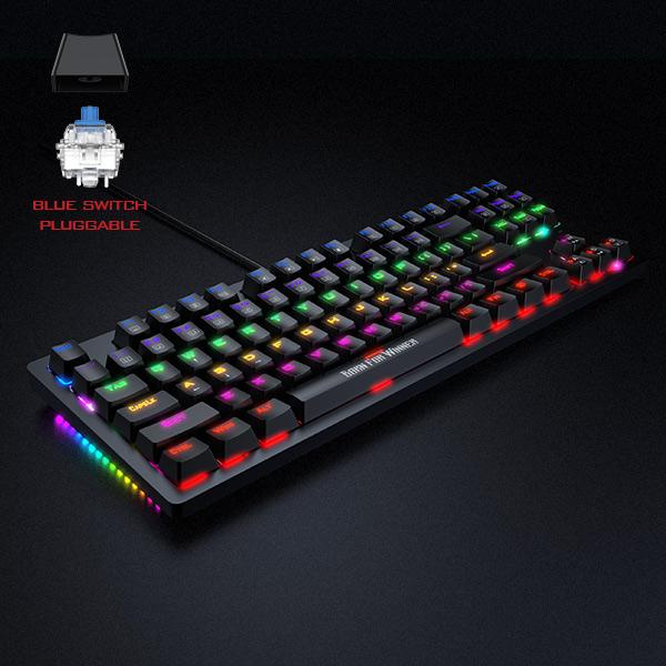 Jual GAMEN MECHANICAL GAMING KEYBORD TITAN II PLUGGABLE SWITCH - PURPEL ...