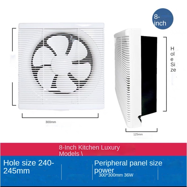Jual WALL EXHAUST HEXOS/HEKSOS FAN DINDING 10" (25 CM) EXHAUST FAN ...