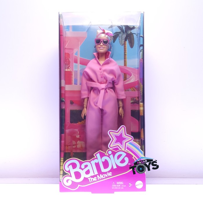 Jual Barbie the Movie Margot Robbie As Barbie In Pink Power Jumpsuit ...