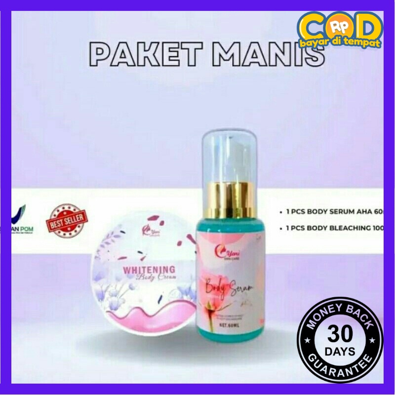 Jual [TGA] BODY CREAM 100g YONI SKINCARE READY STOCK PAKET HEMAT(1 body ...