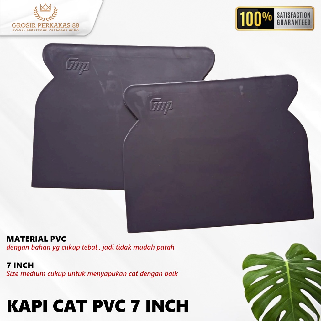 Jual Scrapper Plastik Kapi Cat Kape Pvc Scrap 7 Inch Abu | Shopee Indonesia