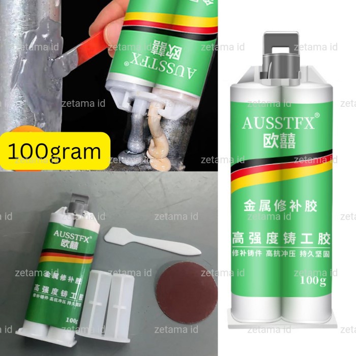 Jual Lem Epoxy Resin Bahan Lem Besi Plastik Lem Tambal Besi Austfx ...