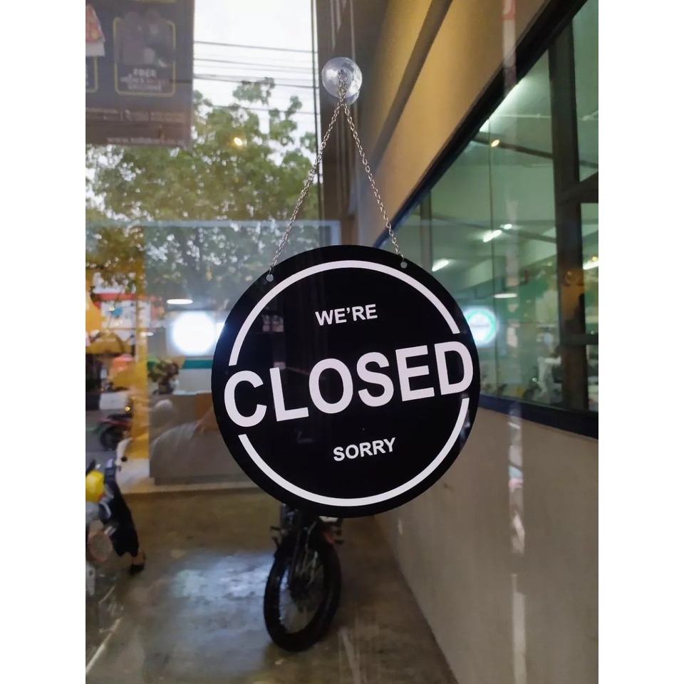 Jual Signage Open Closed Akrilik / Buka Tutup Akrilik Rantai | Shopee ...