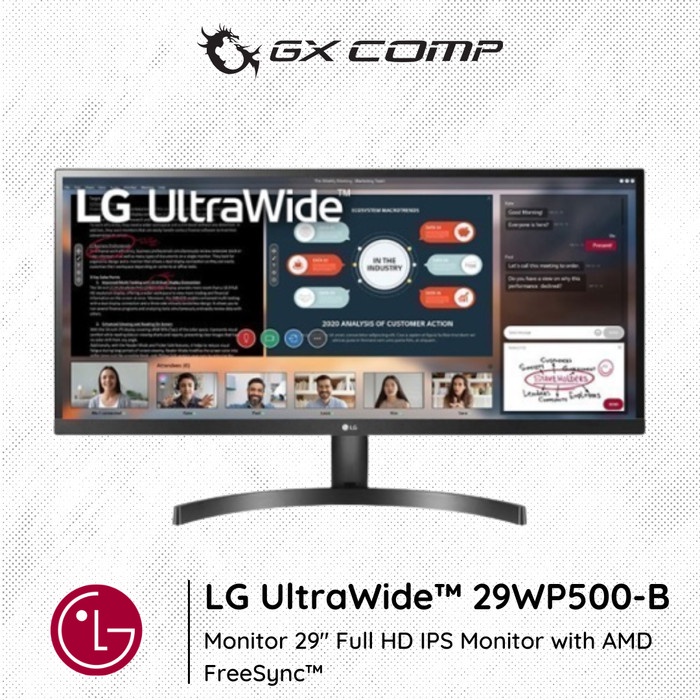 Jual LG UltraWide™ 29WP500-B 29'' Full HD IPS Monitor with AMD FreeSync ...