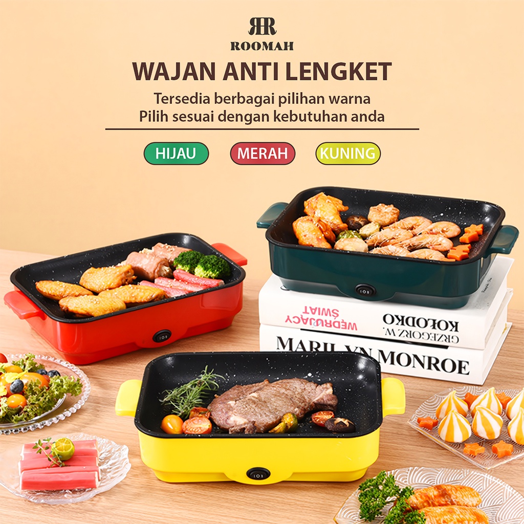 Jual Panci Panggangan BBQ /Panci Listrik Multifungsi / Panci Panggang ...
