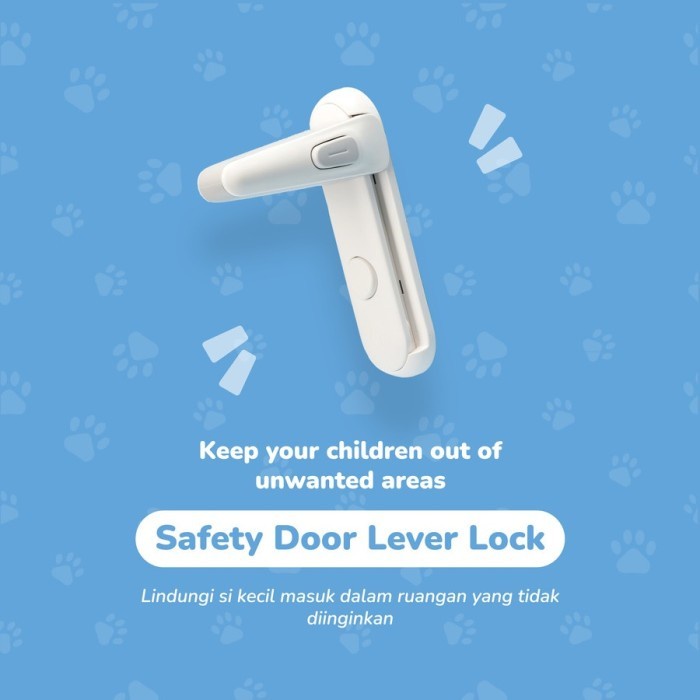 Jual Safecubs Safety Door Lever Lock - Pengaman Pengunci Gagang Handle ...