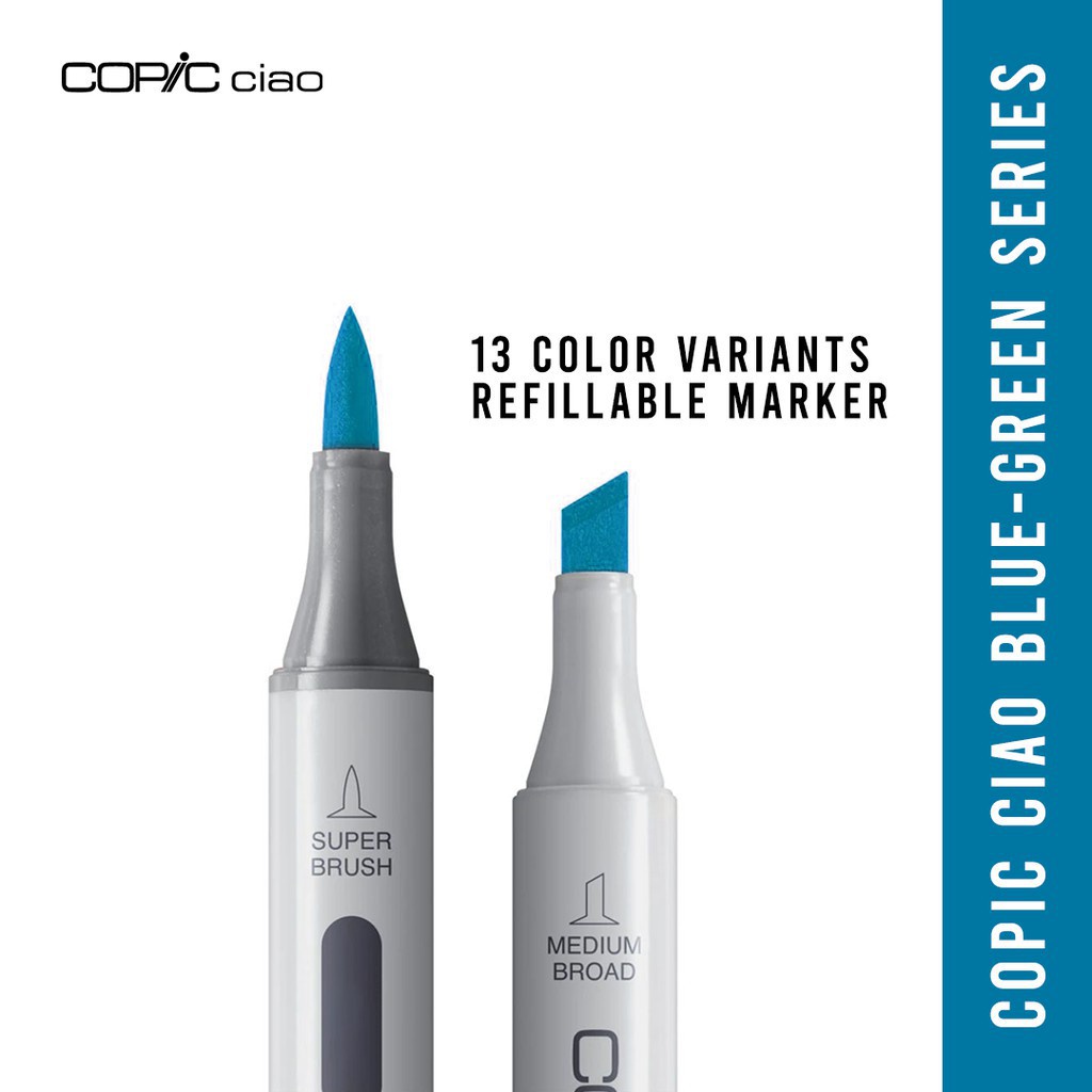 Jual [BMS Surabaya] Copic Ciao Marker BG Series 1 (1pcs) #CCM | Shopee ...