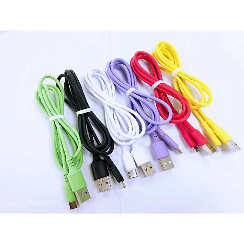 Jual Kabel Data Macaron Micro Usb Type C Lightning Fast Charging Data ...
