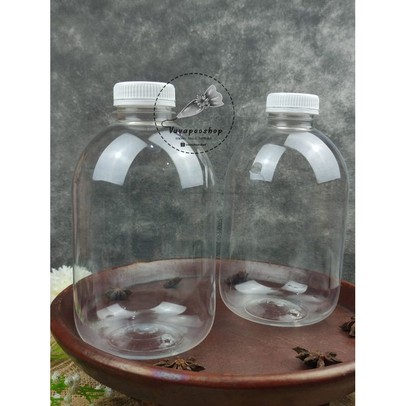 Jual Botol Gendut 1000ml / Botol Plastik / Botol Minuman Kopi Jus ...