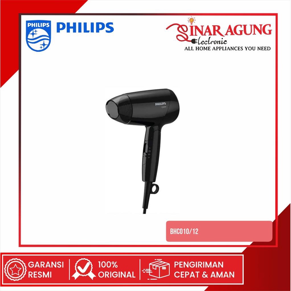 Jual [COD] HAIR DRYER PHILIPS ESSENTIAL CARE BHC010 / BHC-010 GARANSI RESMI | Shopee Indonesia