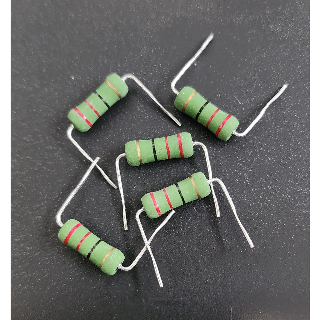 Jual Resistor 22 Ohm 22Ohm 3W Merah Merah Hitam Emas - Harga per 5pcs ...