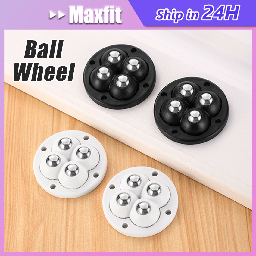 Jual 4 Pcs Roda Tempel Mini Serbaguna Dengan Double Tape Stainless ...