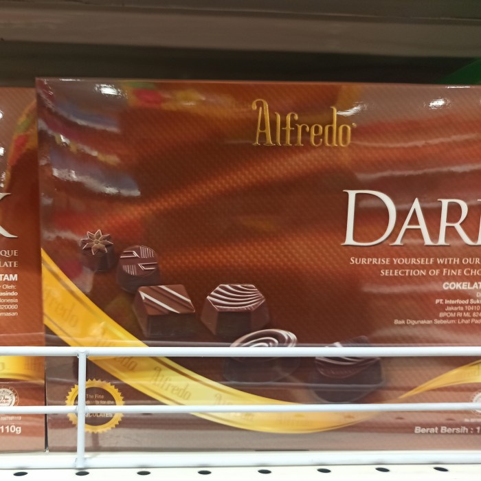 Jual Alfredo Dark Chocolate 110gr | Shopee Indonesia