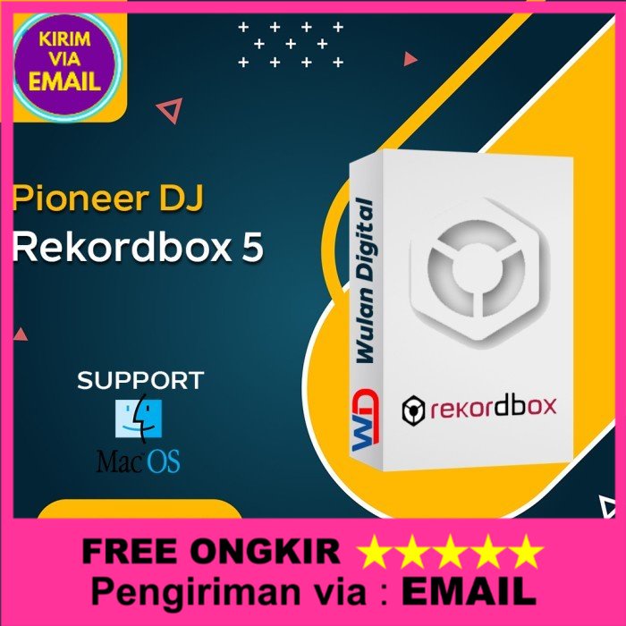 Jual Software DJ: Pioneer DJ Rekordbox 5 Full Version [Mac] Lifetime ...