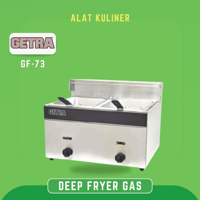 Jual Deep Fryer Gas Getra Gf-73 2 Tangki Penggorengan Ayam Kentang ...