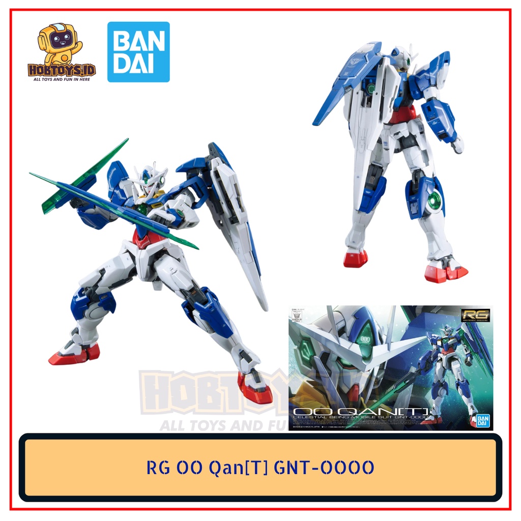 Jual RG Gundam 00 Qan[T] | Shopee Indonesia