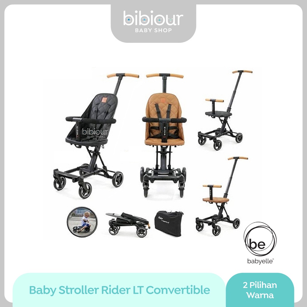 Jual Babyelle Baby Stroller Rider LT Convertible BS - 1689 | Shopee ...