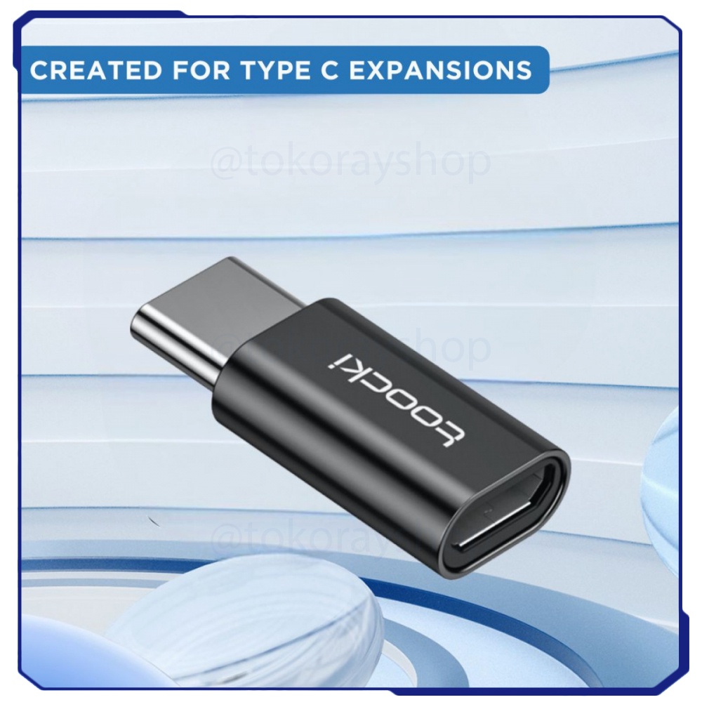 Jual OTG USB Micro to Type C 2.0 Adapter Converter Safe Transmission ...