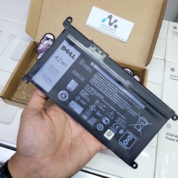 Jual Baterai Laptop DELL Inspiron 3585 (Type YRDD6 ) 42Wh Original ...