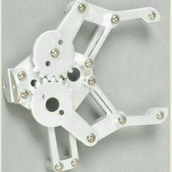 Jual Robot Arm Gripper Servo Clamp Capit Aluminum Hand Claw MG995 Mg996 ...