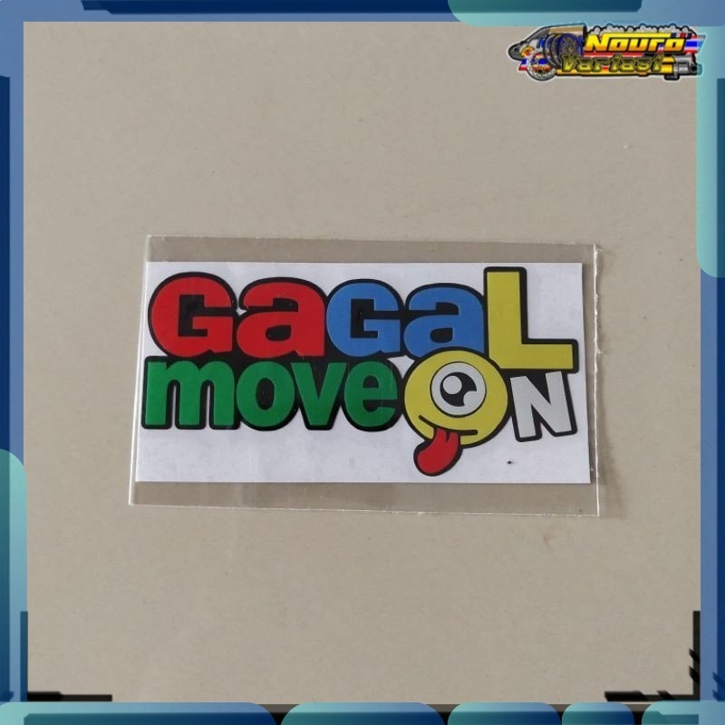 Jual Sticker stiker cutting gagal move on THAILAND THAILOOK MOTHAI ...