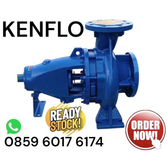 Jual POMPA KENFLO XA 100-40 CAST IRON / GLAND PACKING CENTRIFUGAL PUMP ...