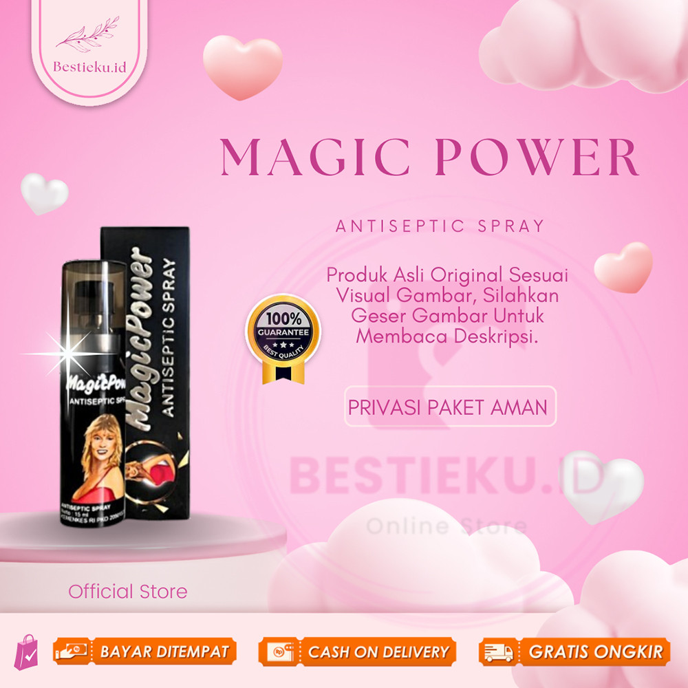 Jual BESTIKU ONLINE Magic Power Antiseptic Spray 15 ml | Spray anti ...