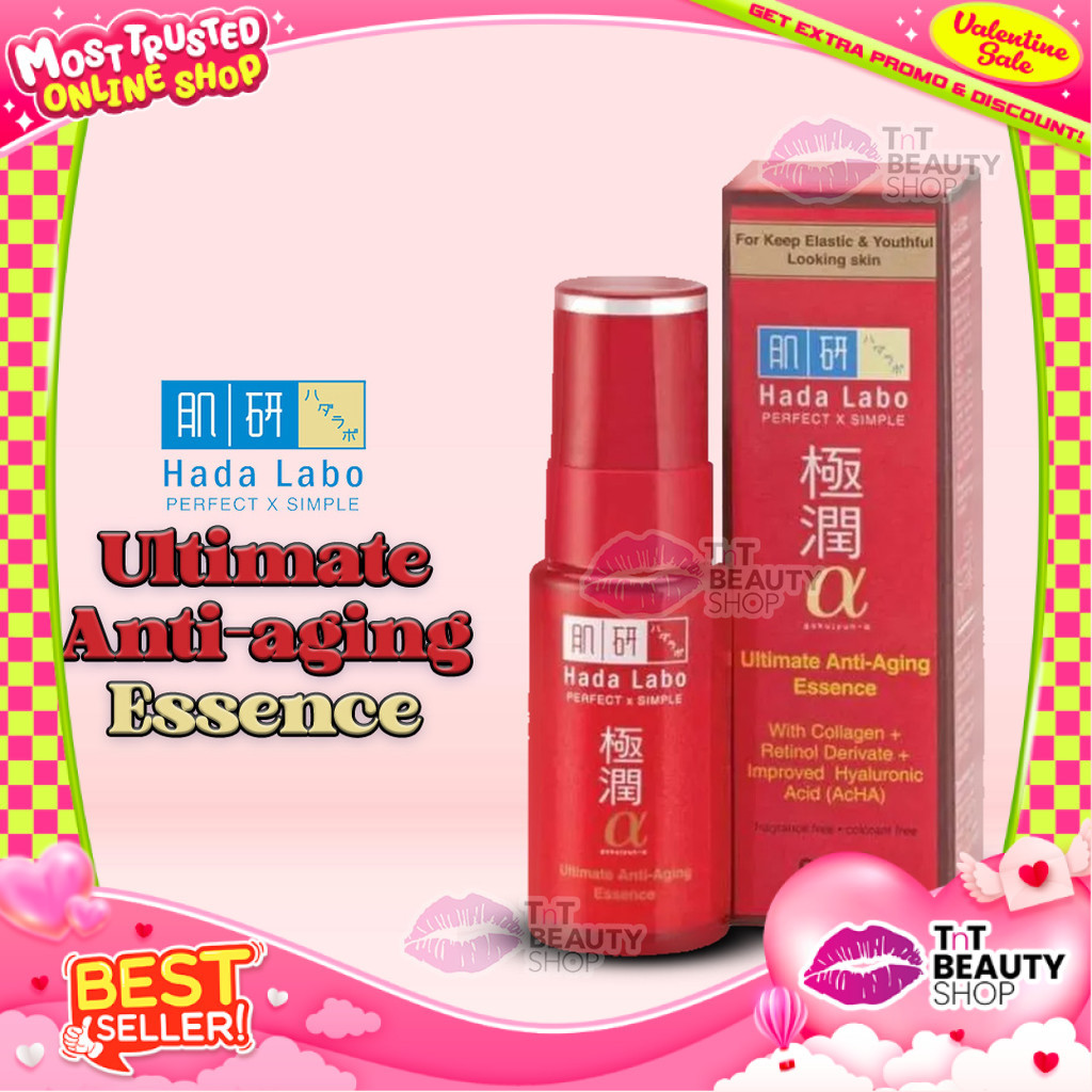 Jual Hada Labo Gokujyun Ultimate Anti Aging Essence 30g | Hada Labo Gokujyun Alpha Ultimate ...